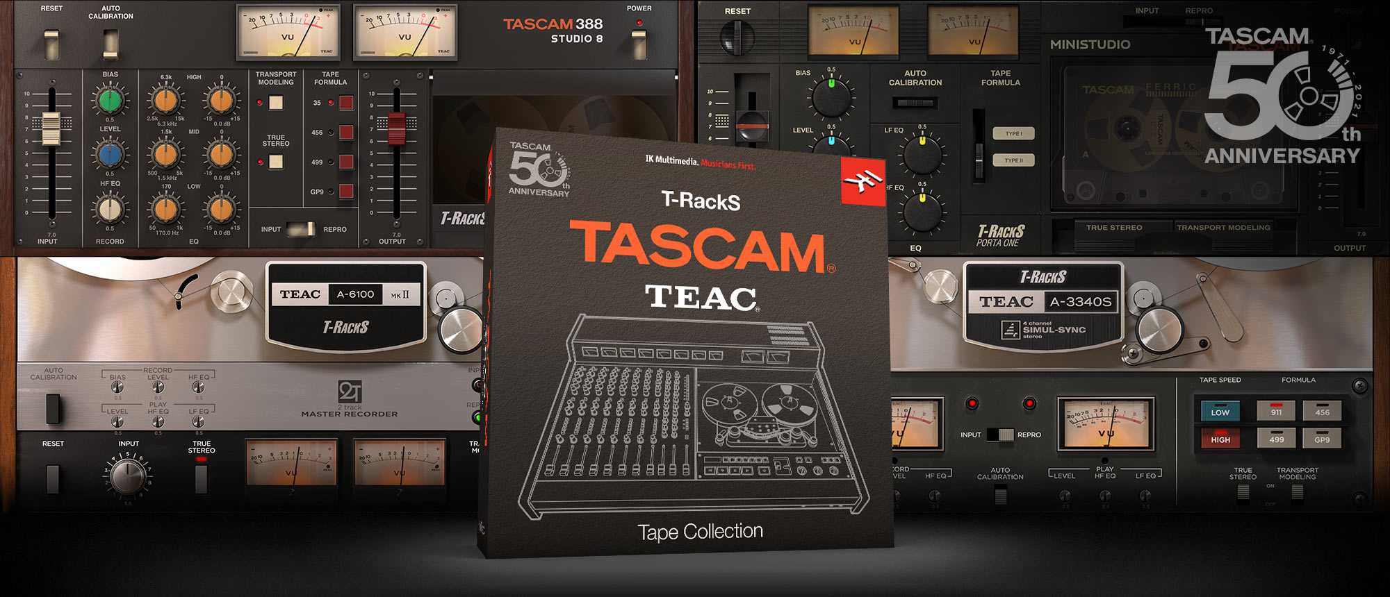 IK Multimedia Announces the T-RackS TASCAM Tape Collection | ニュース詳細 ...